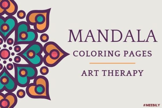 Mandala Coloring Pages – Art Therapy - Meebily